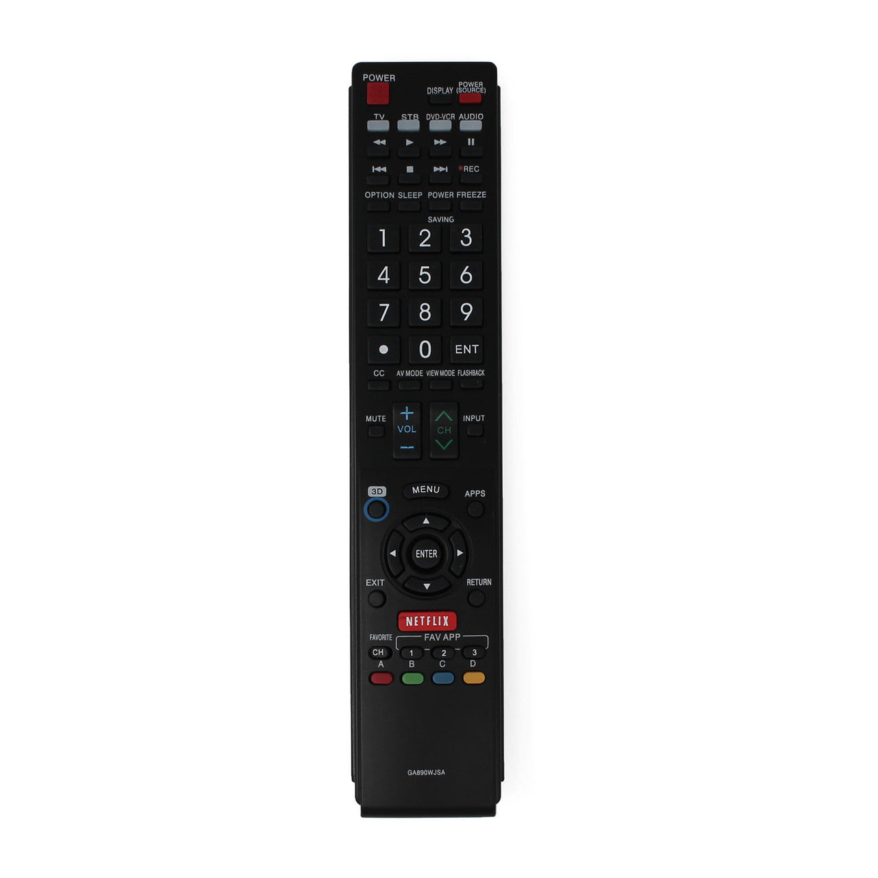 Sharp GA890WJSA TV Remote Control – AmazingSpecialty.com